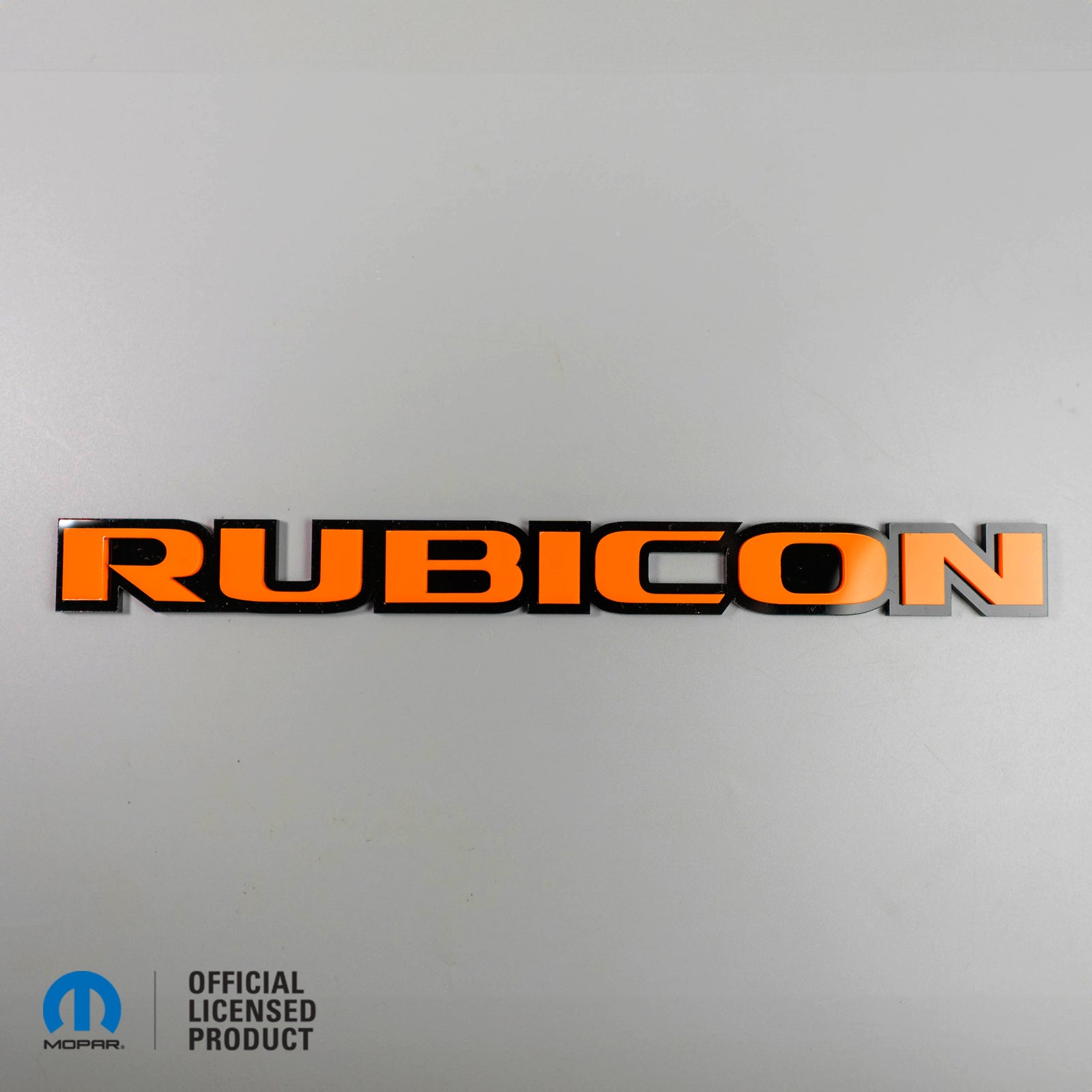 Custom Rubicon® Dual Layer Truck Badge - Multiple Colors Available - O