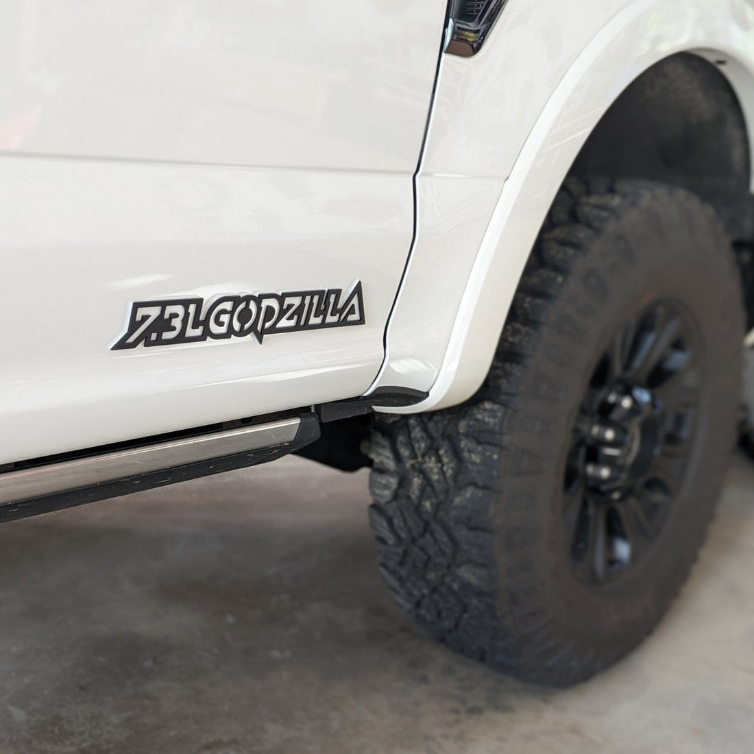 7.3 Godzilla Custom Text Emblem