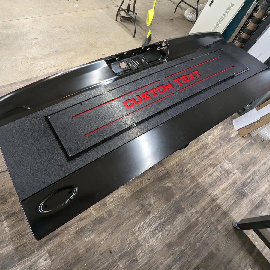 Custom Text LED Tailgate Applique - Fits 2023+ Ford® F250®, F350®, F45