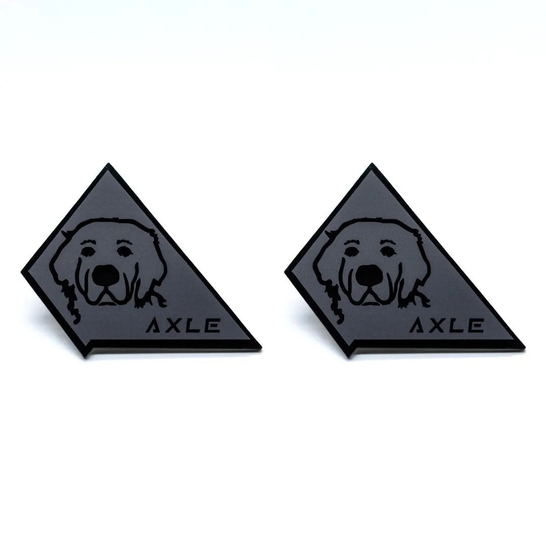 Fully Custom Fender Badge Pair - Upload Your Own - Fits 2021+ Bronco®