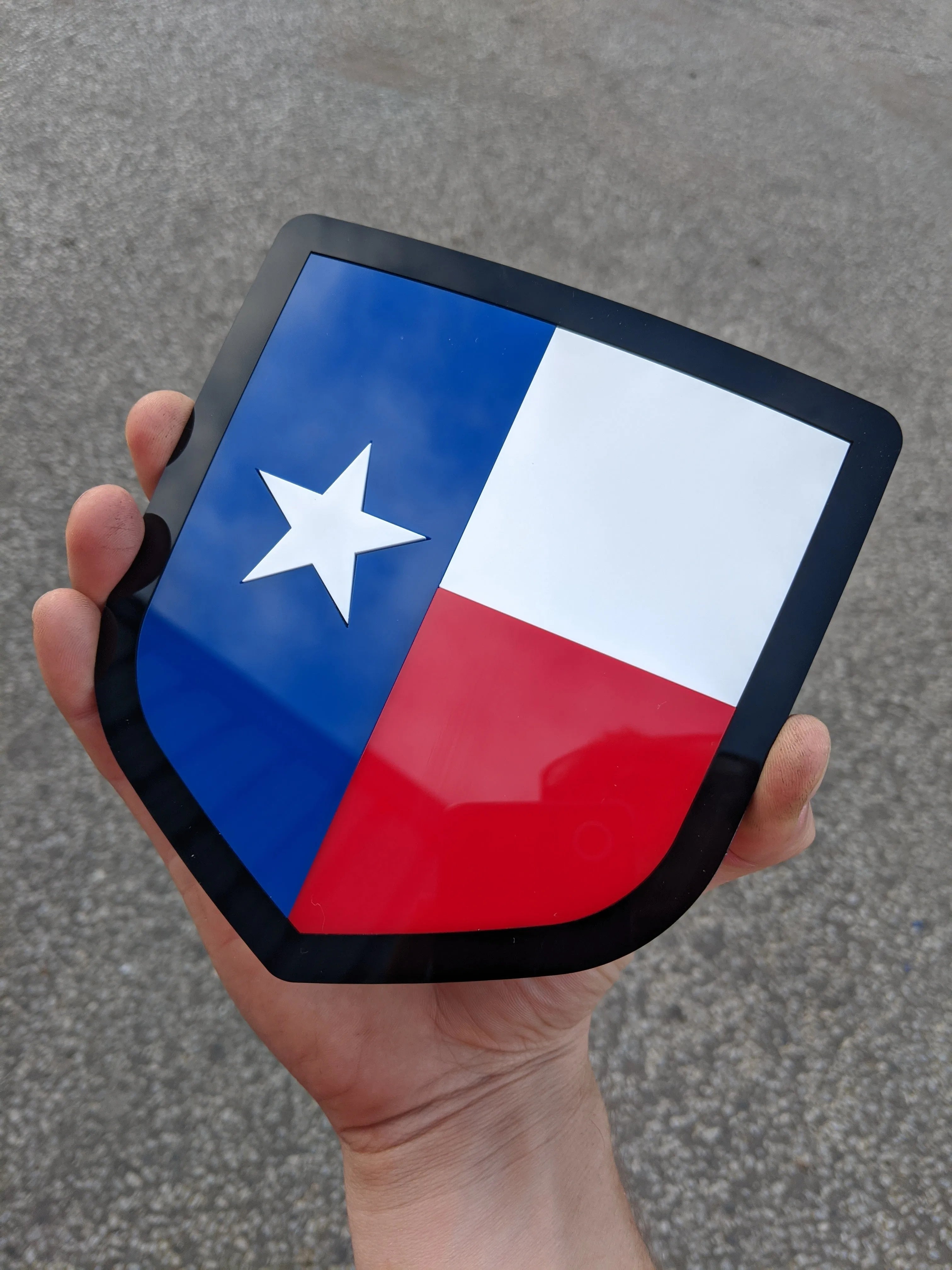 Texas State Badge - Fits 2009-2018 Dodge® Ram® Tailgate - 1500, 2500,