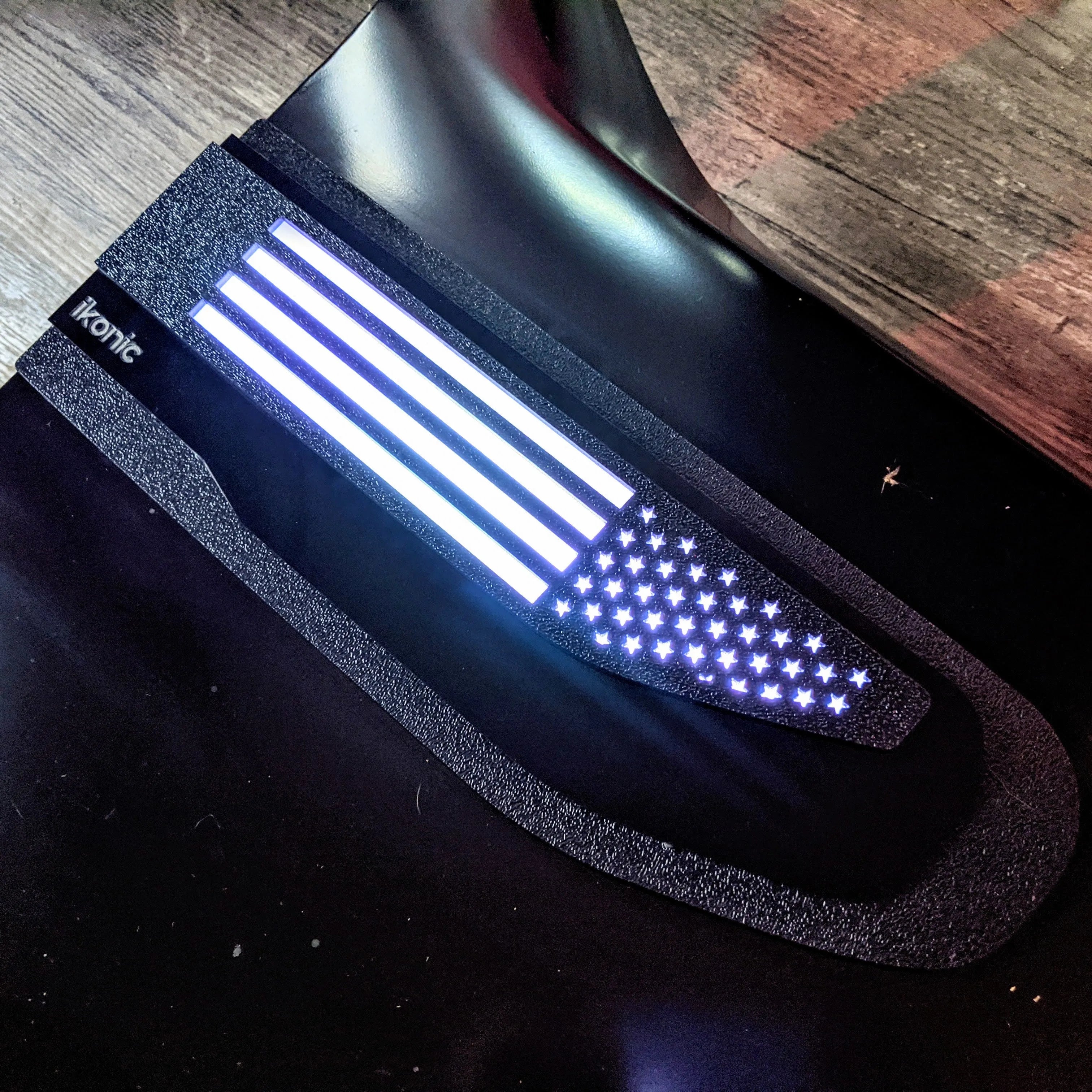 American Flag LED Fender Badge Set - Fits 2019-2023 GMC® Sierra® 1500