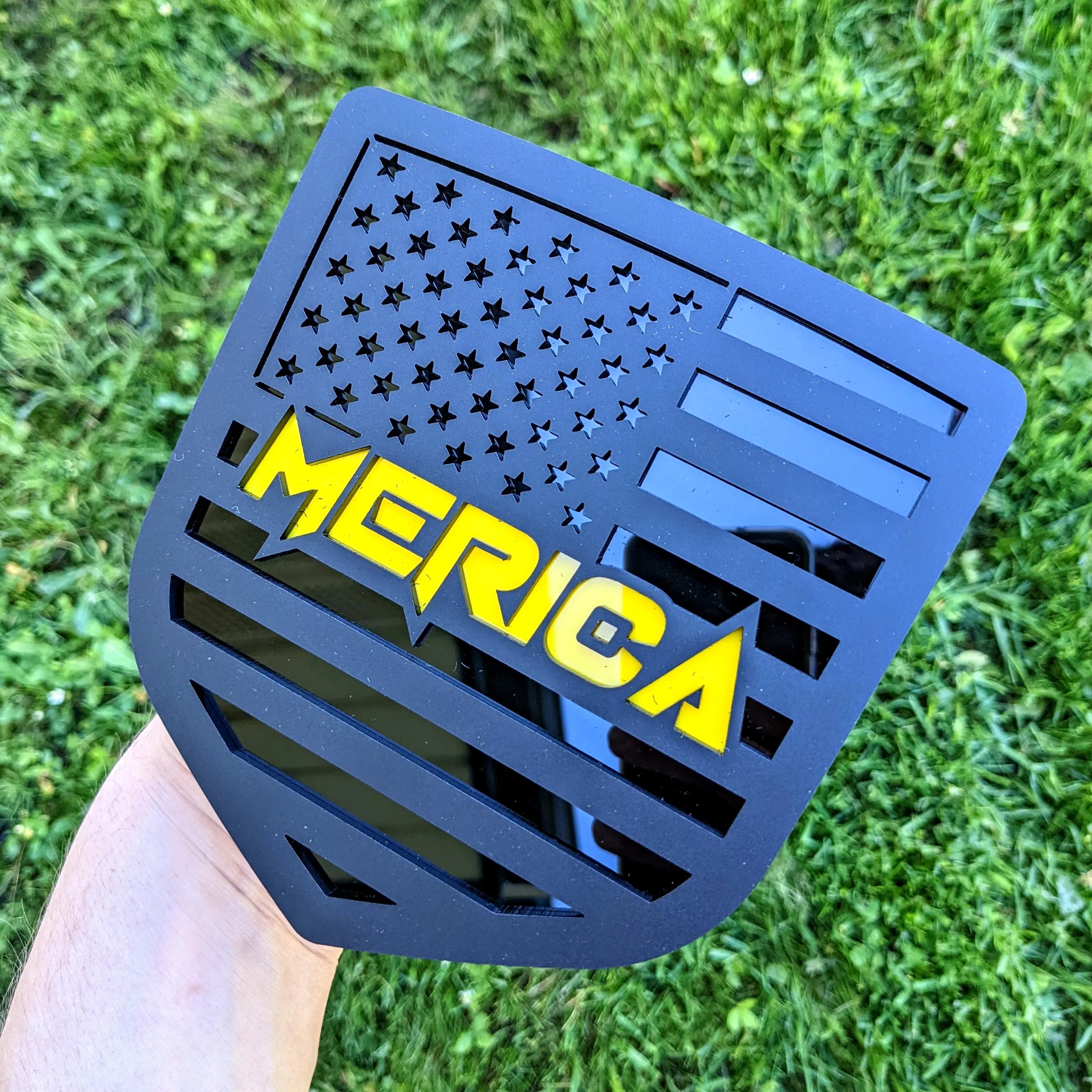 American Flag Merica Badge - Fits 2006-2022 Dodge® RAM® Choose your Mo