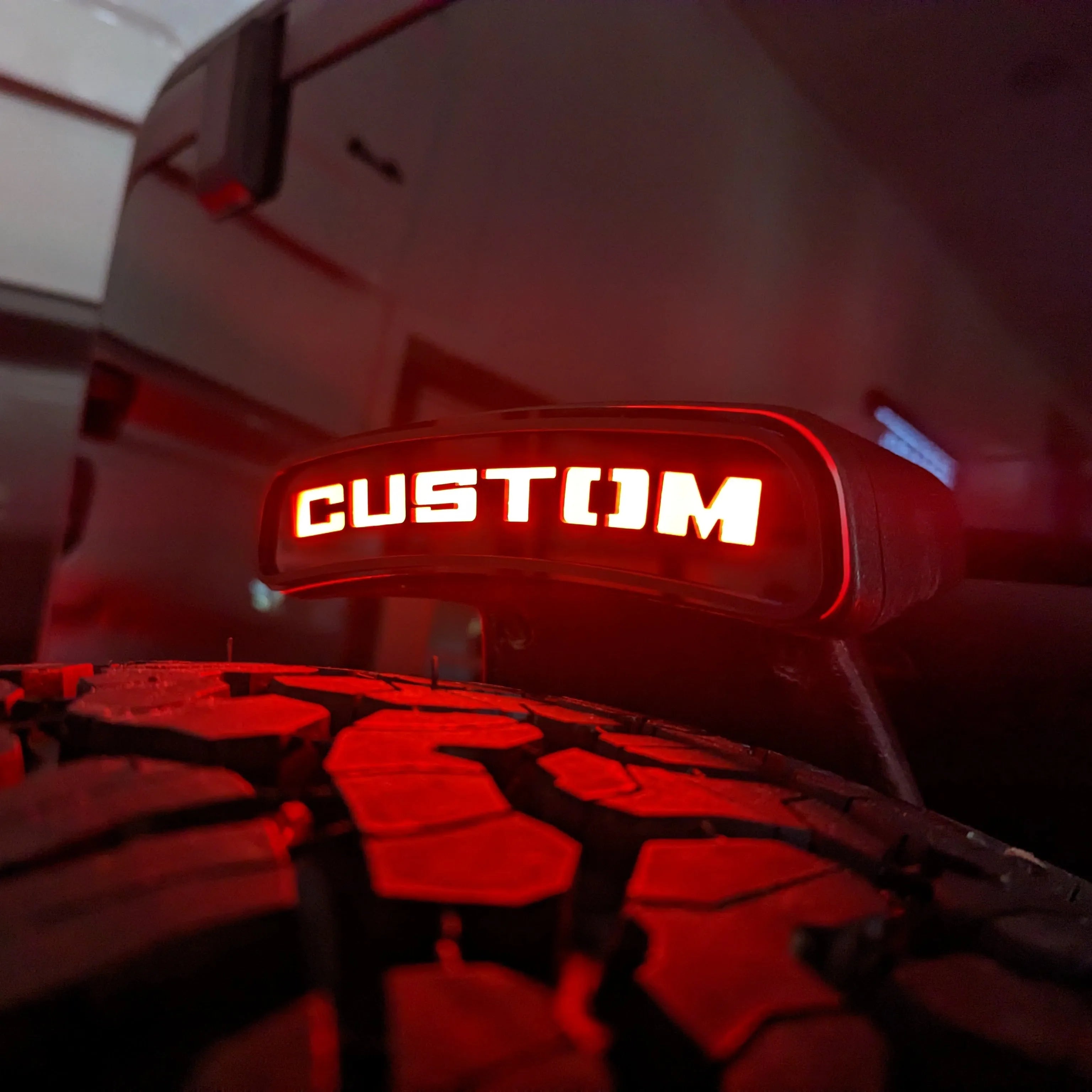 Third Brake Light Overlay Emblem - Custom Text - Fits 2021+ Bronco®